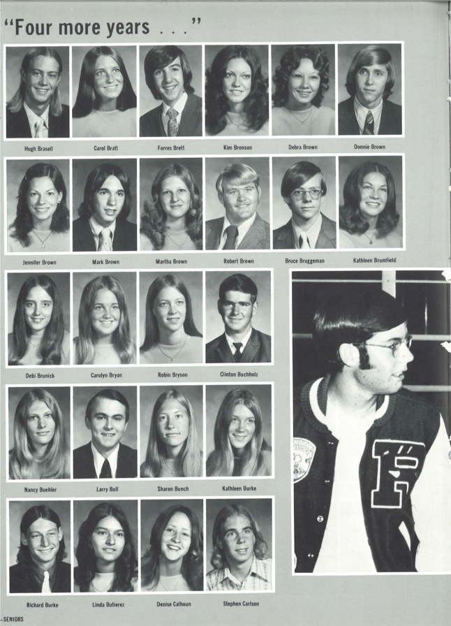 1973 Senior Portraits