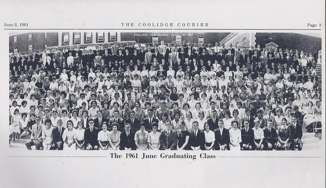 Coolidge 1961 Yearbook Photos