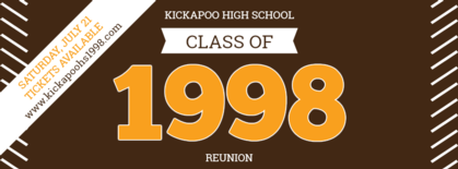 Kickapoo High School Class Of 1998, Springfield, MO