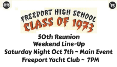Freeport High School The OFFICIAL Class Of 1973 50 Year Reunion Page, Freeport, NY